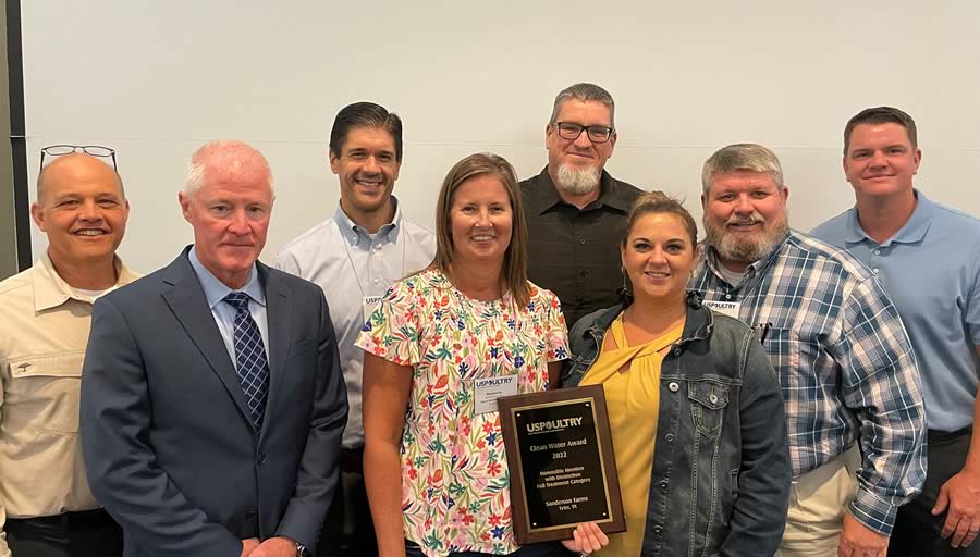 USPOULTRY Environmental Program: Clean Water Award: www.uspoultry.org